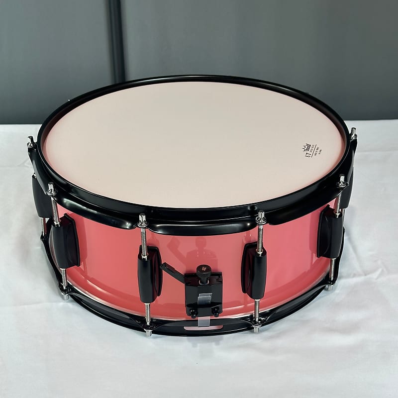 Pink Acrylic Snare Drum SD14x6-PK-14" x 6" | Reverb