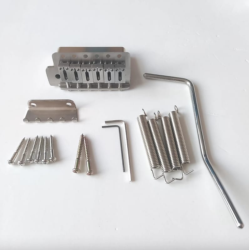 Left Handed Strat Style Bridge All Stainless Steel Tremolo | Reverb