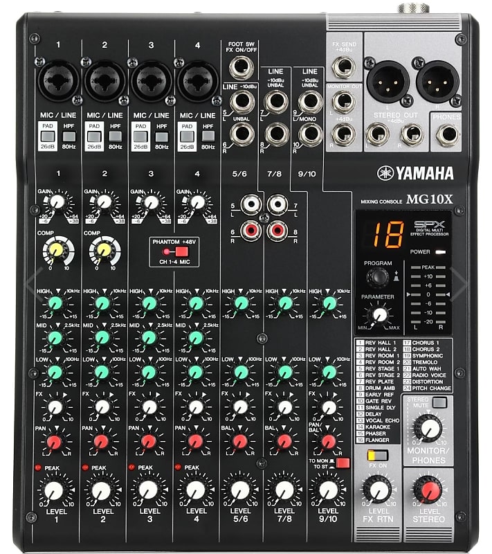 Yamaha MG10X Mixing Console | Reverb
