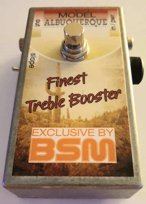 BSM Albuquerque Finest Treble Booster 2019 - Boîtier | Reverb