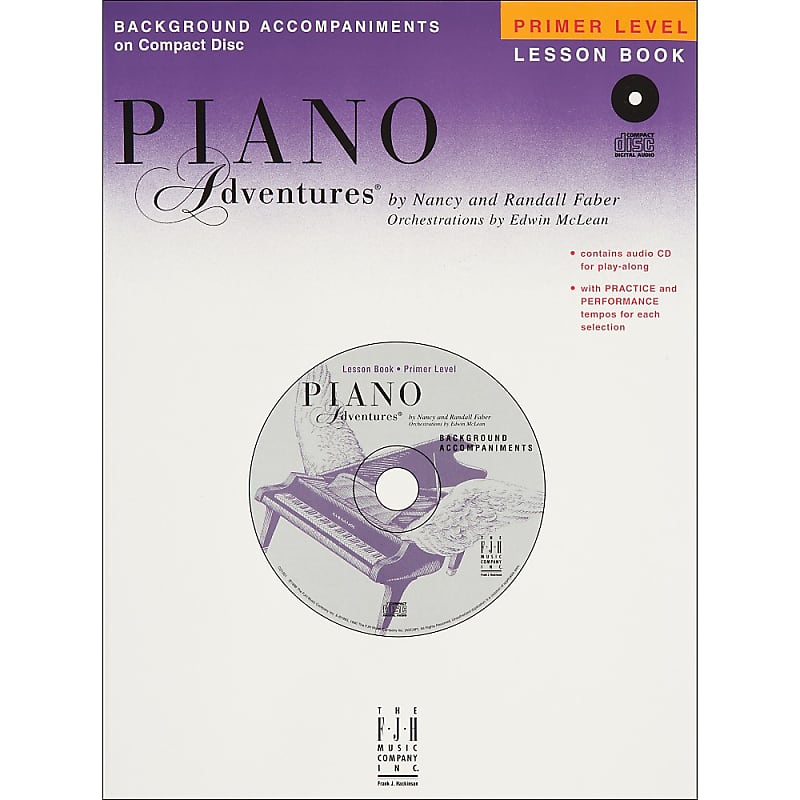 Faber Piano Adventures Primer Level Lesson CD with Practice | Reverb