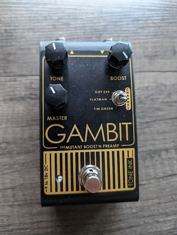 Gambit The Mutant Boost'n Preamp by Tone Ink Brazil 9v/18v | Reverb