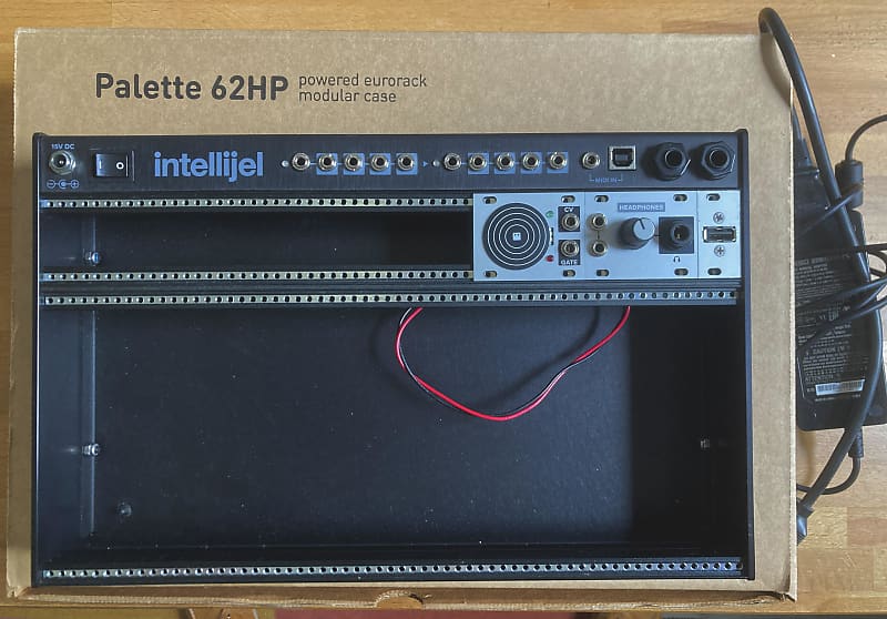 Intellijel 4U 62HP Palette Case Stealth black + 1U modules: | Reverb