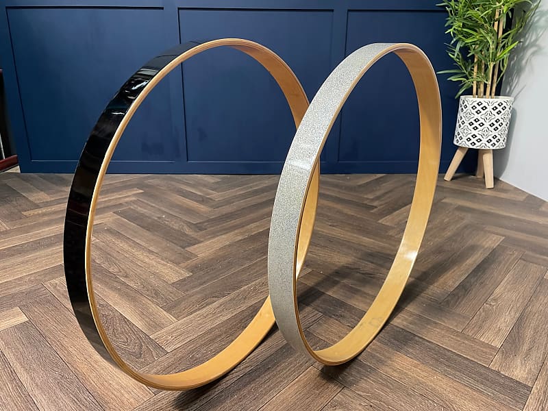 PDP Concept Maple Bass Drum 22” Wooden Hoops Rims Hardware | Reverb