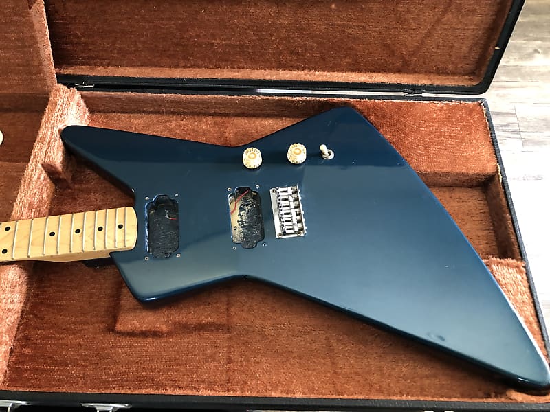 1980's Hondo Explorer Guitar Body/Neck | Reverb