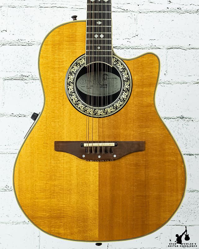 1989 Ovation Model 1866 Legend 12 Str w/ OHSC | Reverb