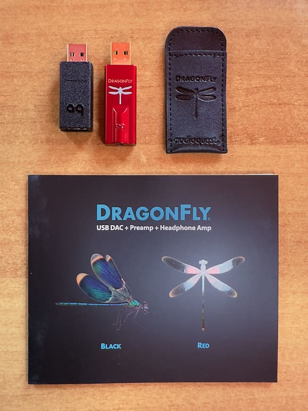 AudioQuest Dragonfly Red + JitterBug USB Noise Filter | Reverb