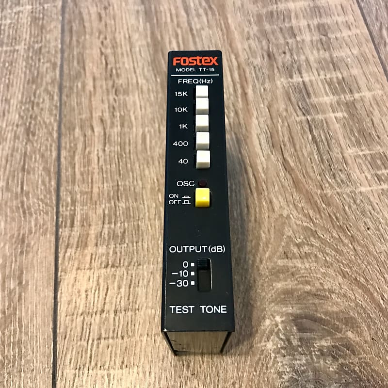 Fostex TT-15 portable battery powered signal generator | Reverb UK