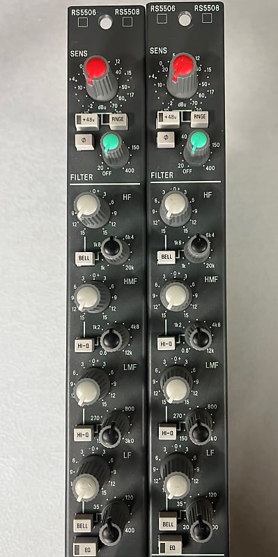 Soundcraft Vienna II Channel Strips (PAIR), Input Modules | Reverb