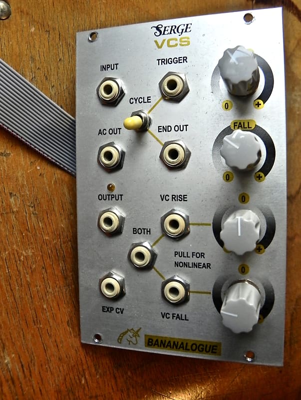 Bananalogue Serge VCS - Brushed Aluminum | Reverb
