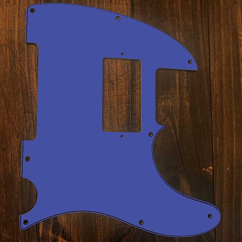 Blue Purple Telecaster style Pickguard 2021 by | Reverb