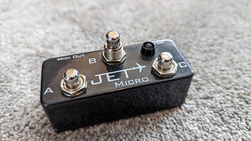 Jet Pedals Micro Black | Reverb