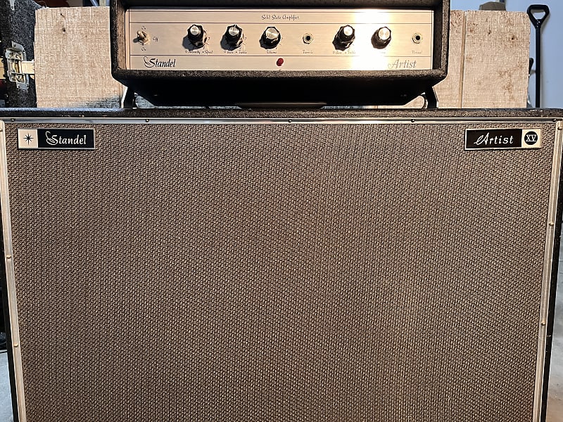 Standel Artist XV Solid State Amplifier mid 60s - Black, | Reverb