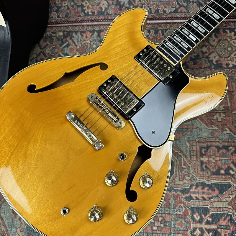 1980 Yamaha SA2000 ES335 Style w/OHSC - Natural 100% Original | Reverb