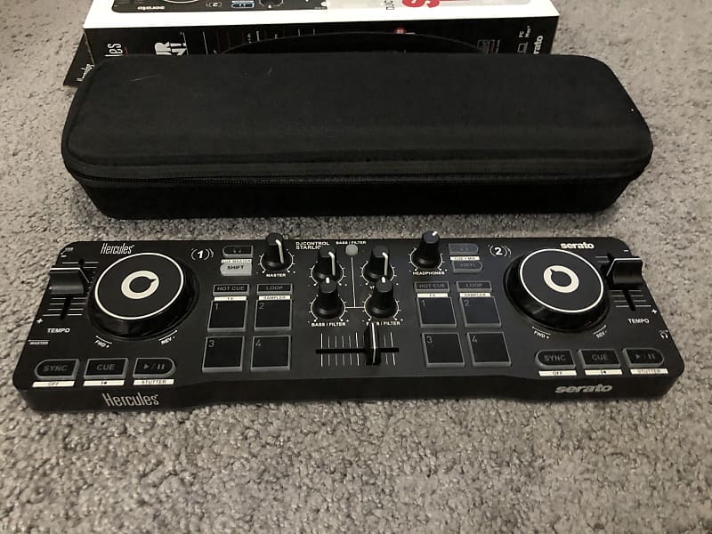 Hercules Starlight DJ Controller with Travel Case | Reverb