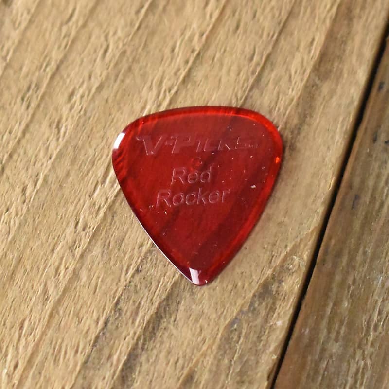 V-Picks Red Rocker 1.5mm Red Guitar Pick - Single | Reverb