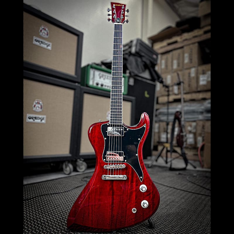 Dunable R2 DE Series Guitar - Gloss Transparent Dark Red | Reverb