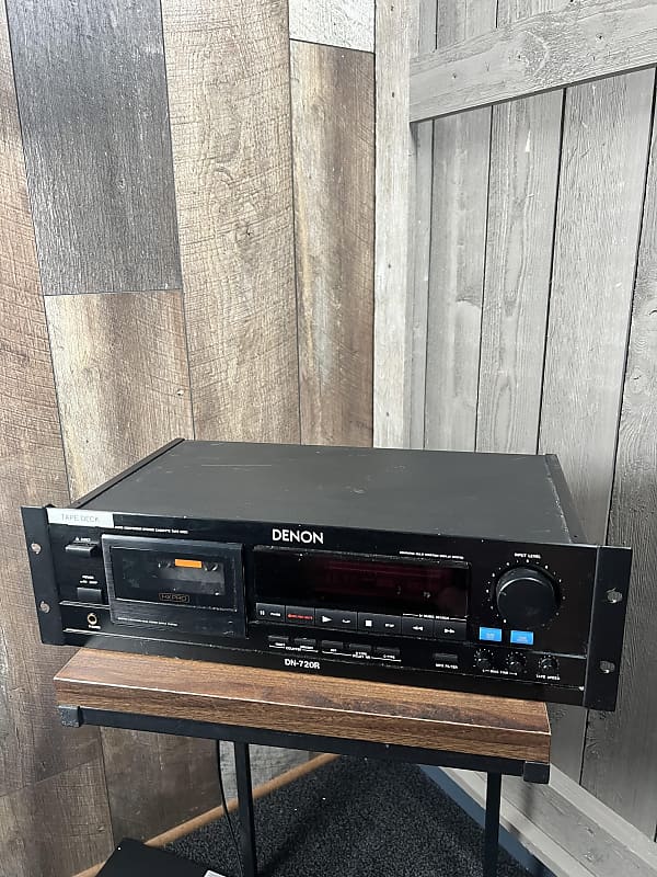 Used Denon DN-720R Stereo Cassette Tape Deck | Reverb