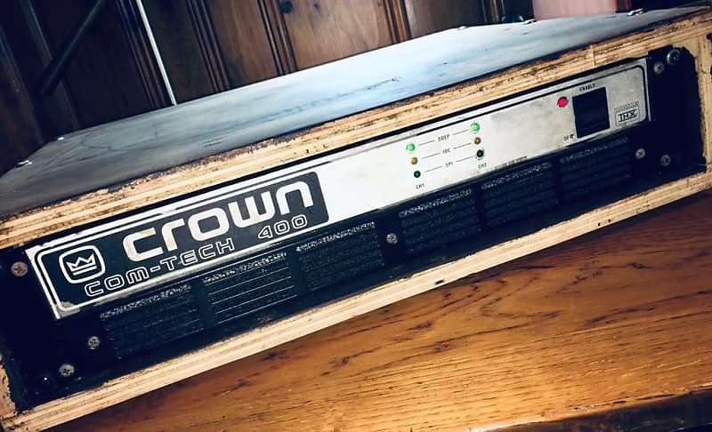 Crown Com-Tech 400 Silver | Reverb