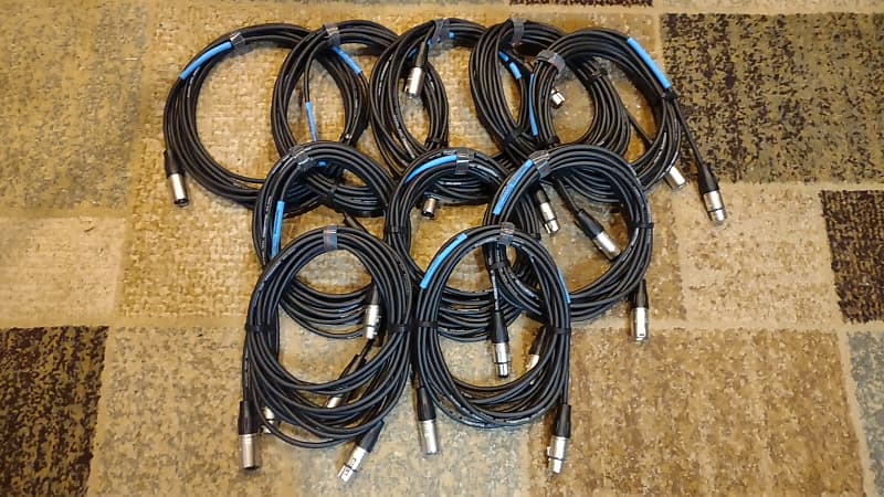 10 NEW Pro Co 20' Dynamike microphone cables | Reverb