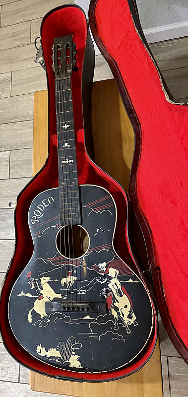 Harmony "Rodeo" Cowboy Guitar 1938 | Reverb