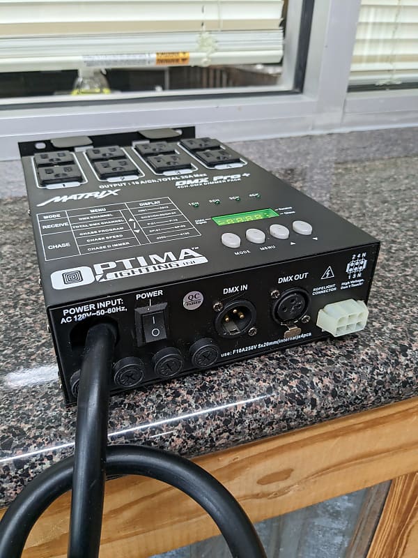 Optima Lighting Inc Matrix DMX Pro+ S/N 1317010066 - Blk | Reverb