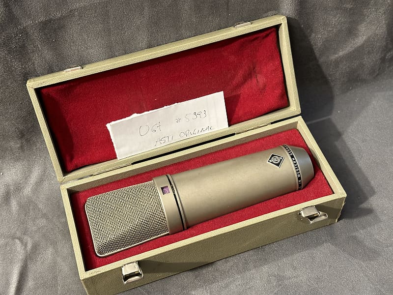 Neumann U67 #5393 1967 - nickel Mint conditions | Reverb UK