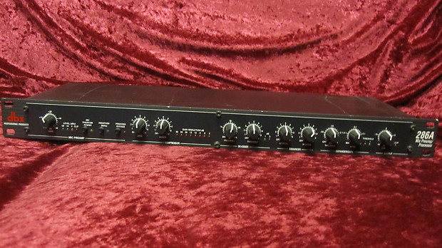DBX 286A Mic Preamp Processor | Reverb