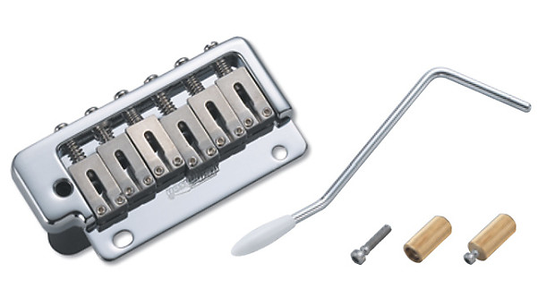Wilkinson Chrome WVP2SB 2 Point Guitar Tremolo Bridge STEEL | Reverb