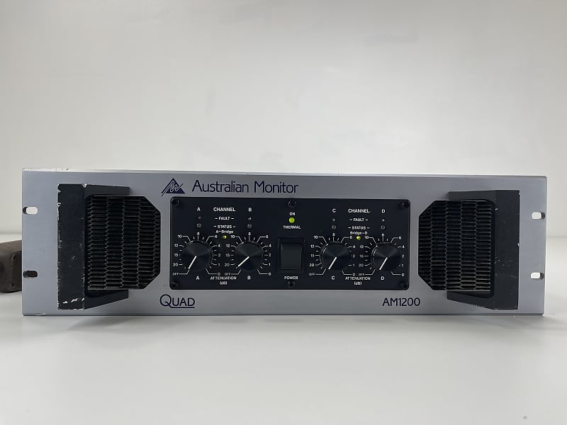 Australian Monitor AMAV AM 1200 - Power Amplifier | Reverb