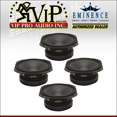 2x Eminence DELTA PRO-8A 8" 450W Pro Audio Mid-Range Speaker | Reverb