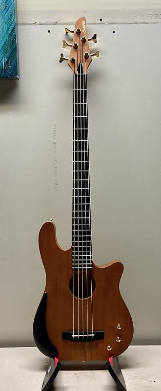 Carvin AC50 Acoustic Electric Bass w/Hardshell Case | Reverb