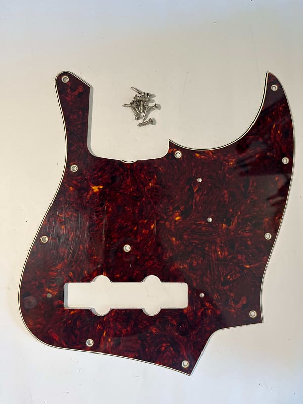 Fender Jazz Bass Pickguard 1970's Vintage ?- Tortoise | Reverb Canada