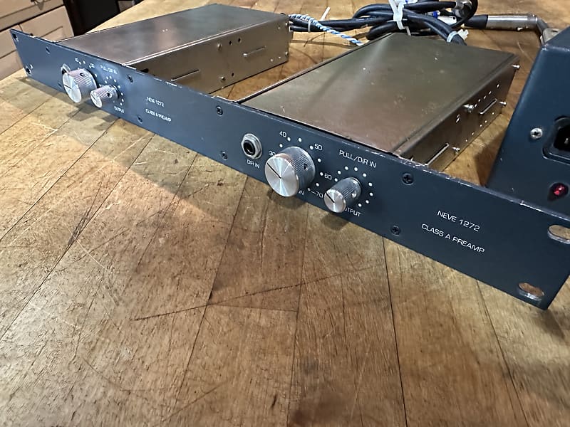 Neve 1272 Original Stereo Modules Racked By Brent Averill | Reverb