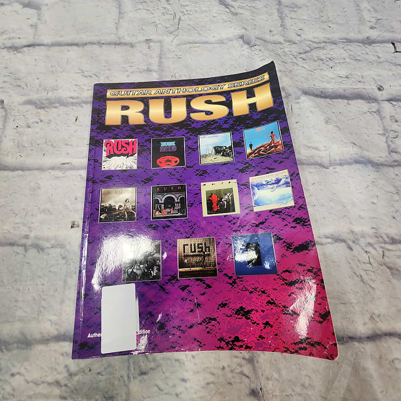 Rush Guitar Anthology Series Sheet Music Book | Reverb
