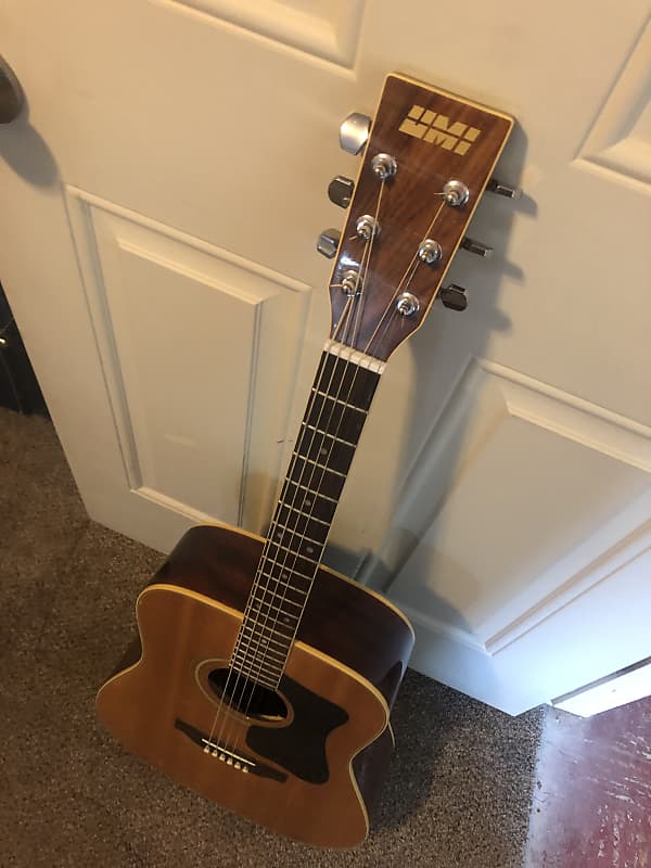 UMI Almirez W60 Dreadnought Acoustic Guitar 1980s Natural | Reverb