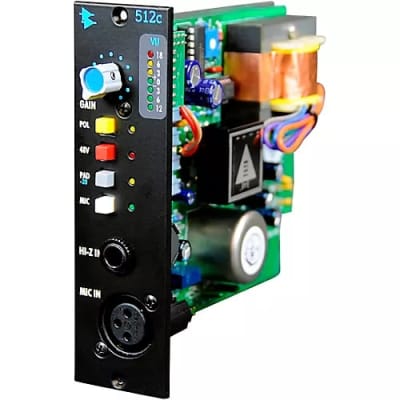 API 512c 500 Series Microphone Preamp Bundle with API 5B1-A | Reverb