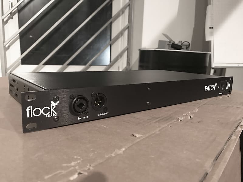 Flock Audio Patch LT (End 2021) 32 Point Analog Patchbay with | Reverb