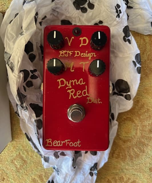 BJFE Bearfoot Dyna Red 4K Red Hand Painted (serial: 425) | Reverb