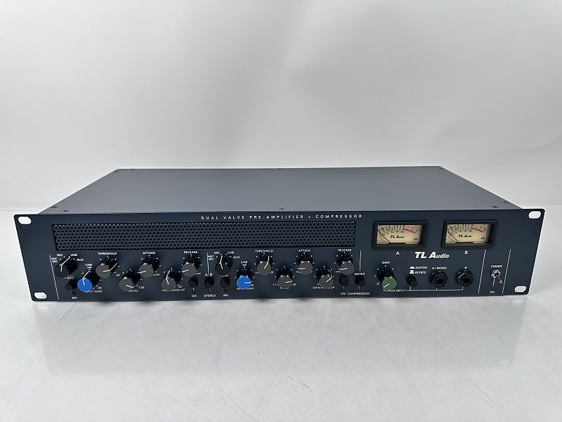 TL Audio C-1 Dual Valve Pre-Amplifier + Compressor | Reverb
