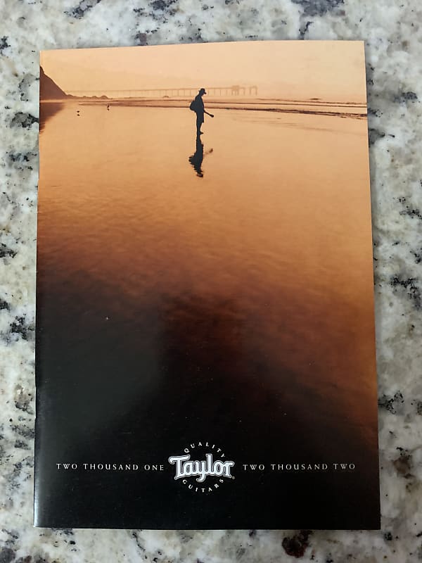 Taylor Catalog 2001 915 910 912 810 855 | Reverb