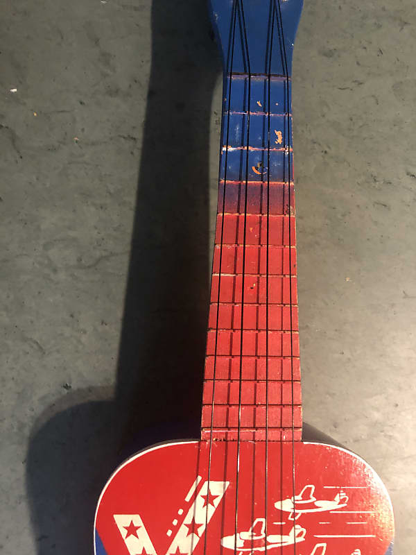 Regal Victory Ukulele 1940s - Red, White and Blue, Orphan | Reverb