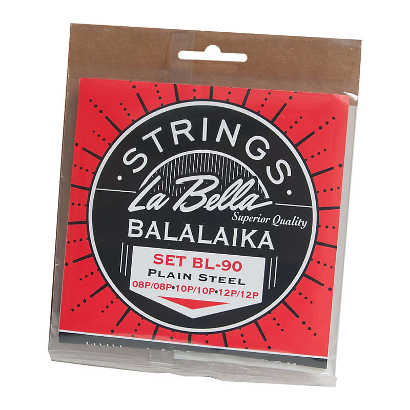 La Bella Balalaika Steel 6-String Set Loop End | Reverb