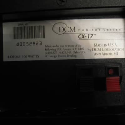 Vintage DCM CX-17 two way bookshelf speakers | Reverb