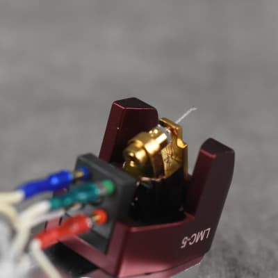 LUXMAN LMC-5 MC cartridge W/ Ikeda IS-2T Headshell In | Reverb