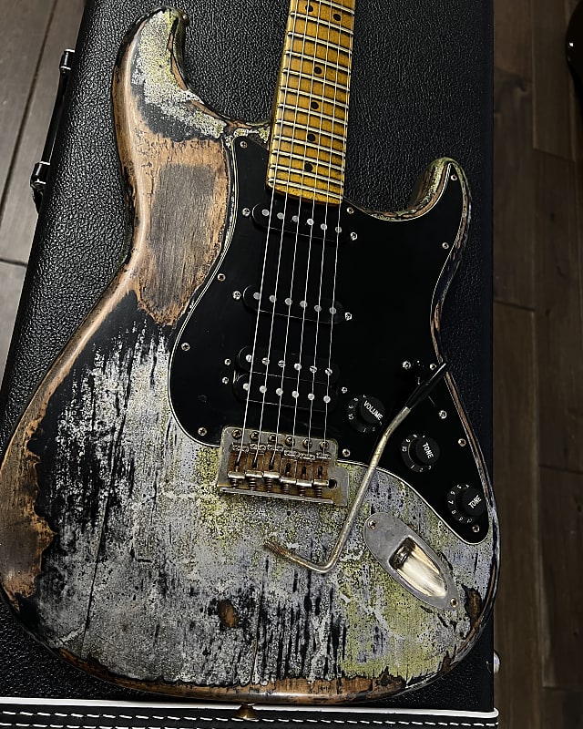 Fender American Stratocaster HSS Texas Special Heavy Relic | Reverb