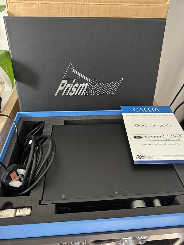Prism Sound Callia REFERENCE DAC, PRE AND HEADPHONE AMPLIFIER | Reverb