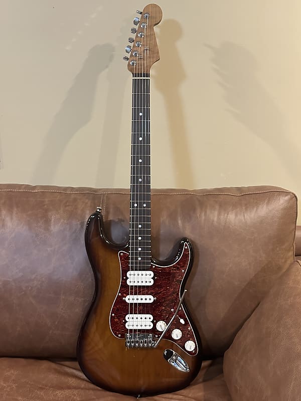 Warmoth HSH Partscaster Build with Lollar Pickups, SS frets, | Reverb