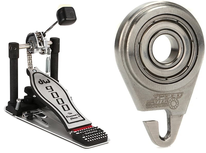 DW DWCP9000 9000 Series Single Bass Drum Pedal Bundle with | Reverb