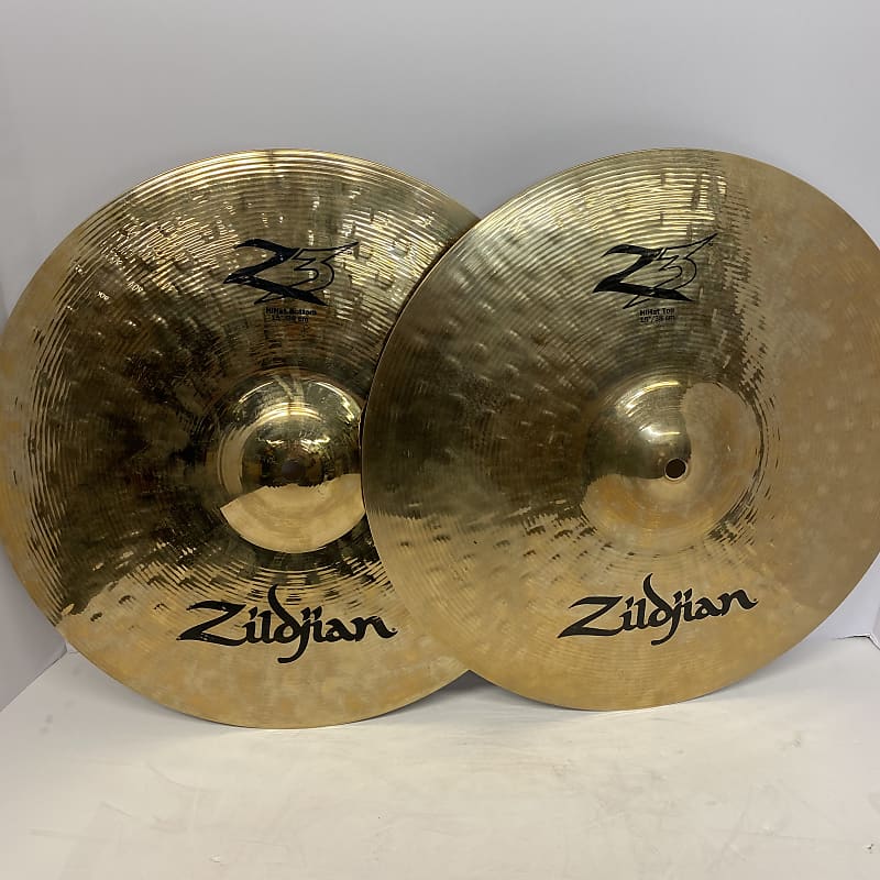 Zildjian 15" Z3 Hi hats (Pair) | Reverb